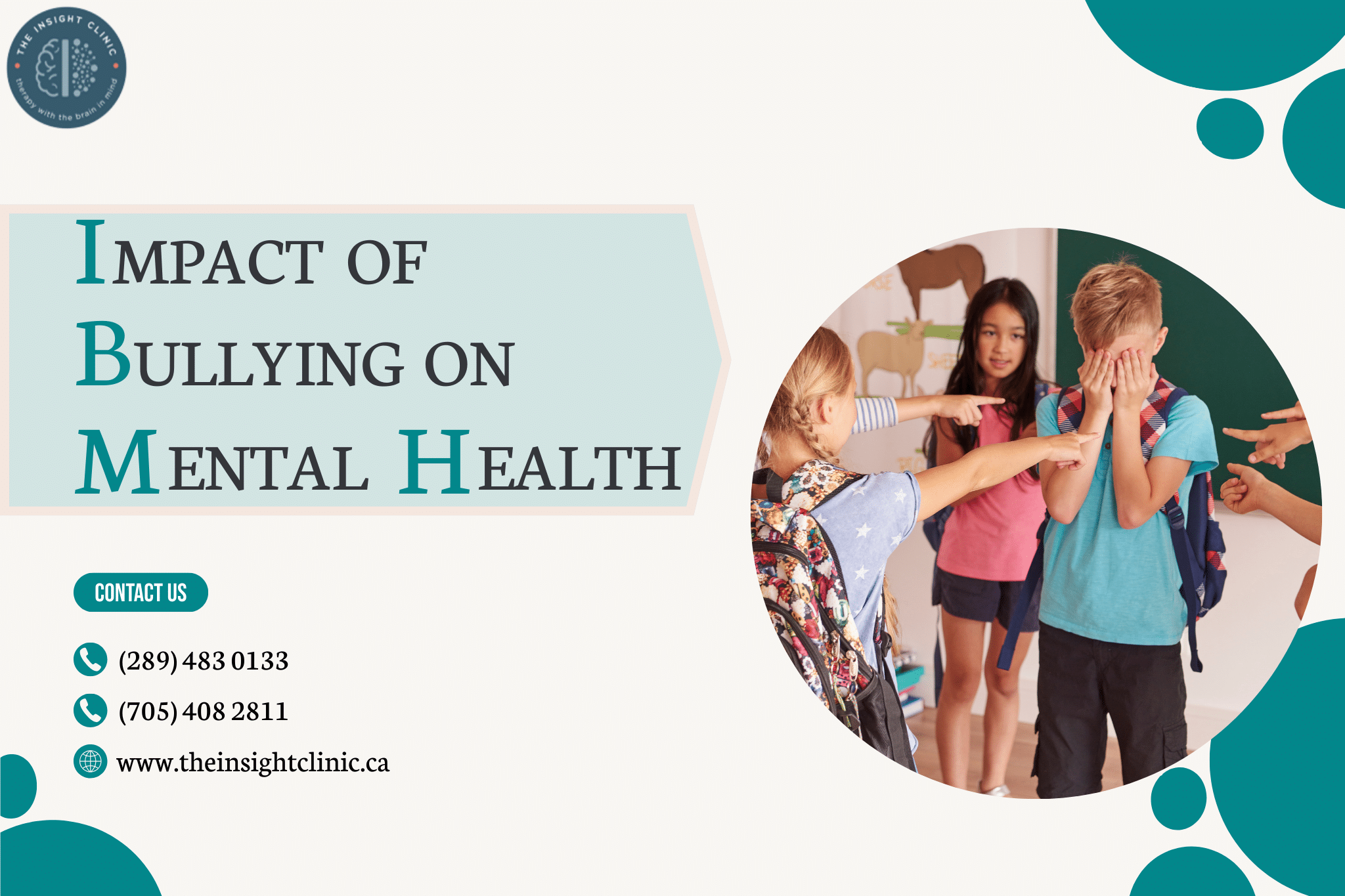 The Impact of Bullying on Children's Mental Health: Recognizing Signs ...