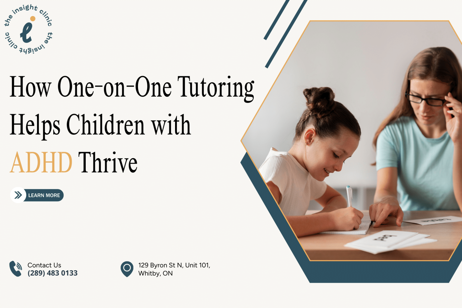 ADHD: How One-on-One Tutoring Helps Children Truly Thrive